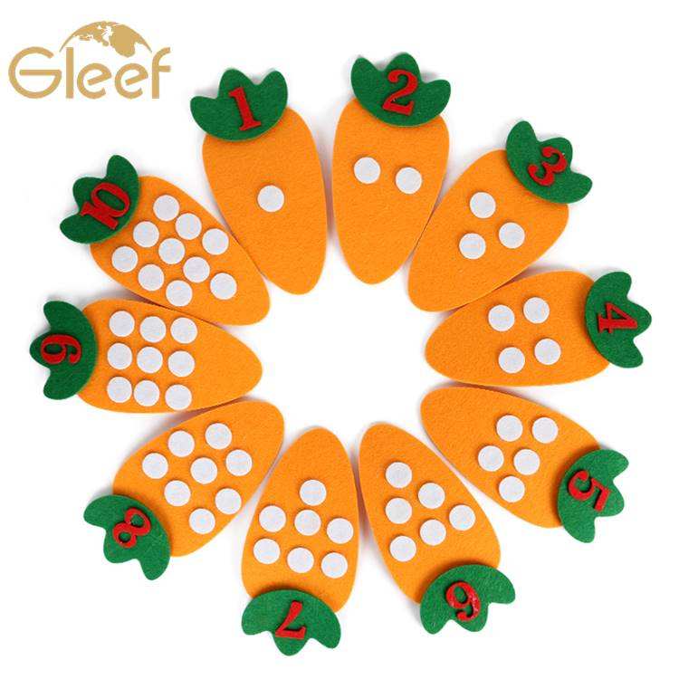 Numbers Counting Felt Toy Set For Children, High Quality Numbers ...