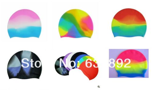Customized Logo Silicone Swim Cap, High Quality Customized Logo ...