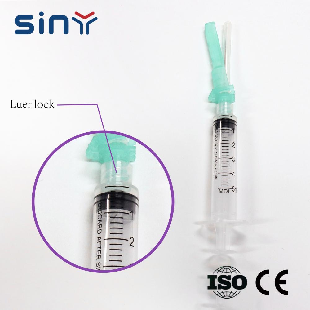 10ml Disposable Syringe Luer Lock With Safety Needle, High Quality 10ml Disposable Syringe Luer ...
