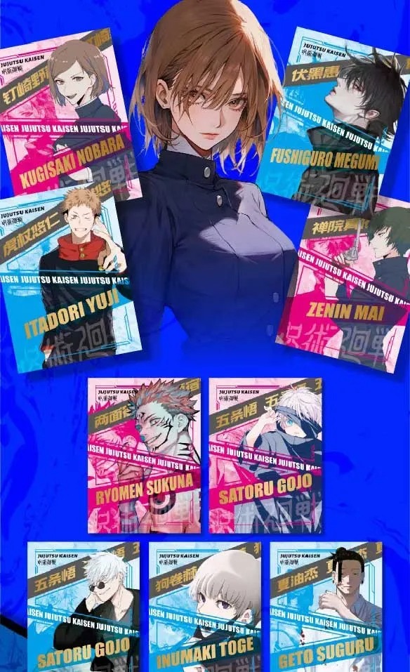 Jujutsu Kaisen: Gojo Satoru Collection Cards - Acg, Tcg, Ccg Japanese ...