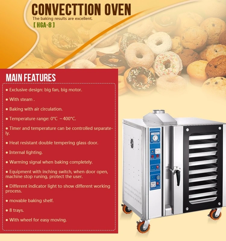Large Observation Window Gas Powered Convection Oven, High Quality ...