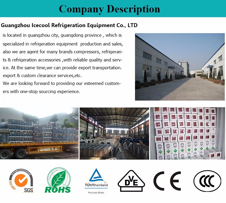 3/4 Hp To 3hp Single Hose Air Cooled Condenser For Small Condensing ...