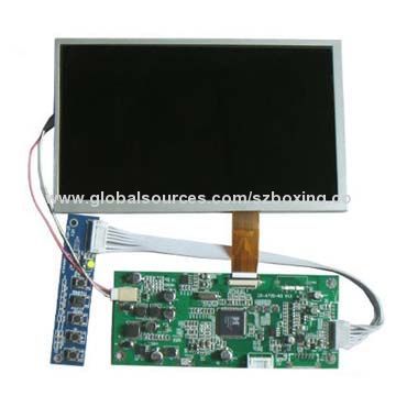 7-inch Analog Tft Lcd Controller Board, 480 (rgb) X 234p Resolution ...