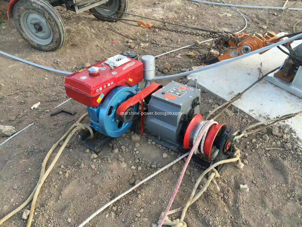 Heavy Duty Cable Pulling Winch, High Quality Heavy Duty Cable Pulling ...