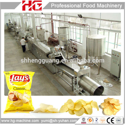 Ce Proved Natural Fresh Potato Crisp Making Machine, High Quality Ce ...