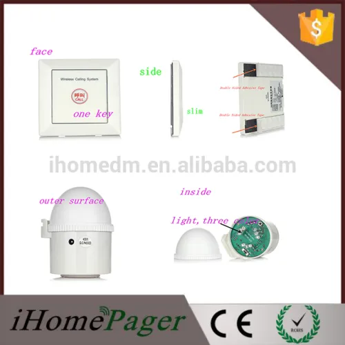 Zj-22c Hospital Tri-color Indicator Lights Medical Emergency Pager ...