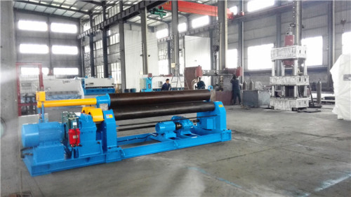 W11 Series Mechanical 3-roller Symmetrical Plate Rolling Machine, High ...