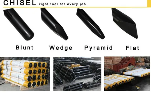 Hydraulic Breaker Hammer Cone Chisel Furukawa Hb5g,hb10g,hb20g,hb30g ...