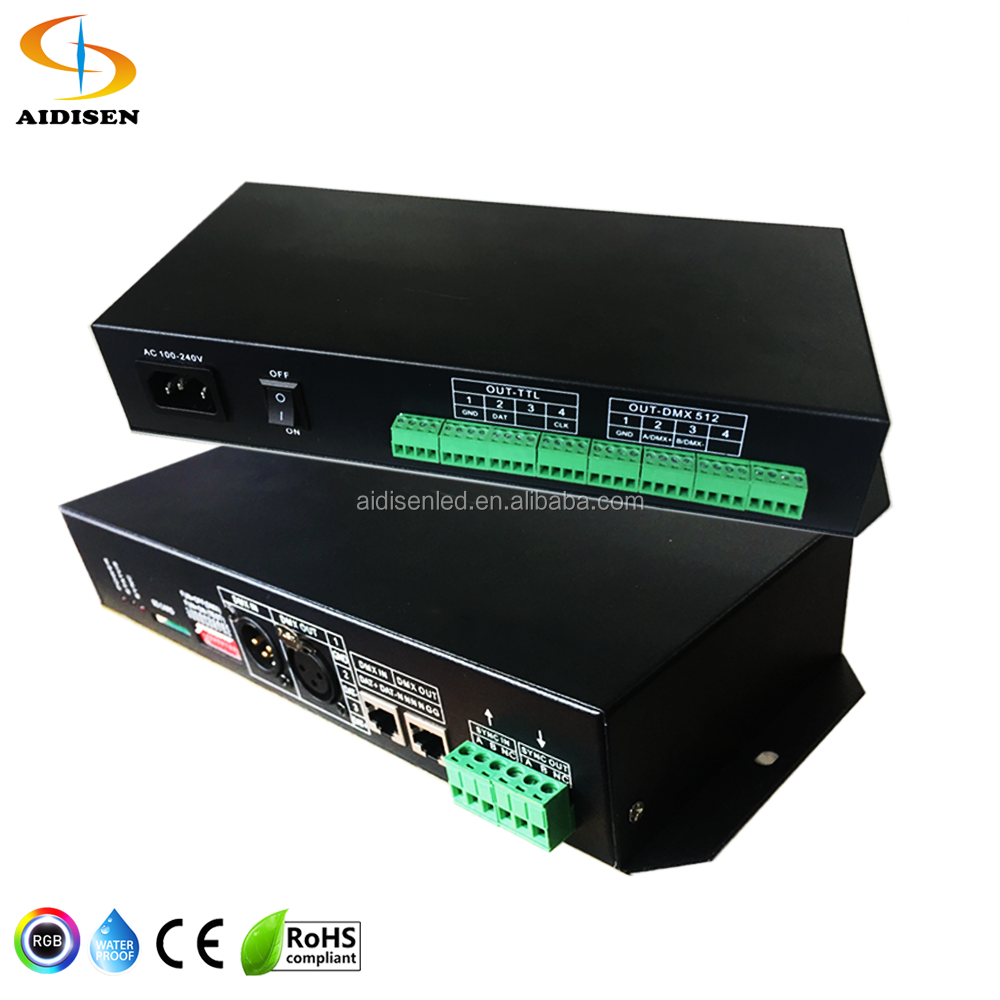 Dc Voltage Led Lighting Controller: Addressable Artnet Dmx512 Ws2811rgb ...
