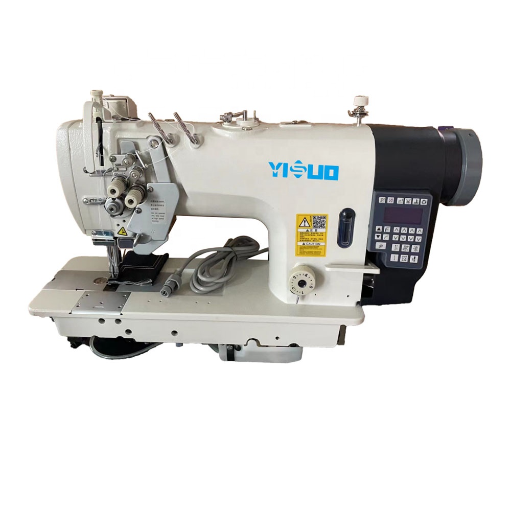 Ys-8450 Double Needle Flat Sewing Machine With Automatic Thread Cutting ...