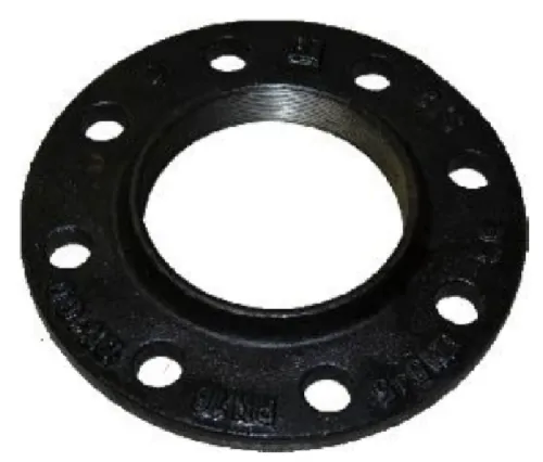Ductile Iron Threaded Flange 4inch, High Quality Ductile Iron Threaded ...