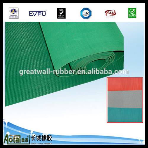 High Quality Fine Ribbed Rubber Mat /ribbed Rubber Floor Mat, High ...