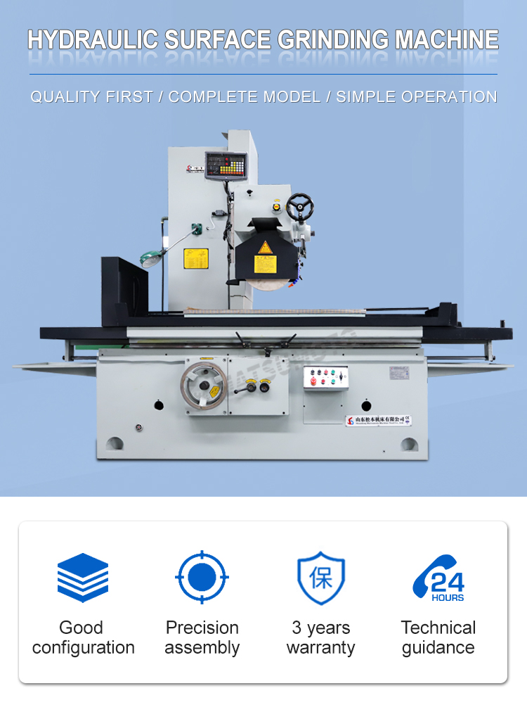 Horizontal Spindle Surface Grinding Machine With Rectangular Table ...