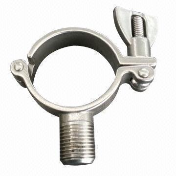 Stainless Steel Male Pipe Holder, Measures 1/2 To 8 Inches, High ...