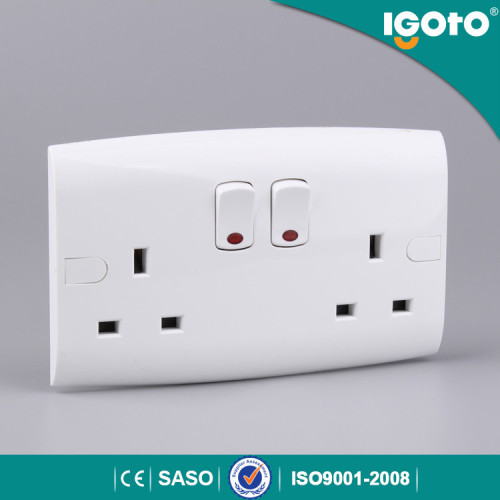 Igoto 13a Double Switch Socket, High Quality Igoto 13a Double Switch ...