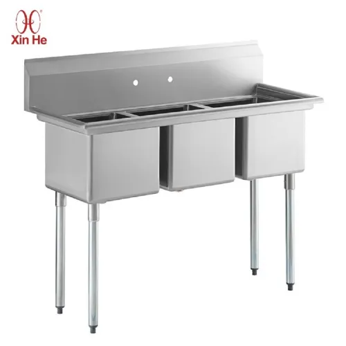Commercial Three Compartment Utility Sink, High Quality Commercial ...