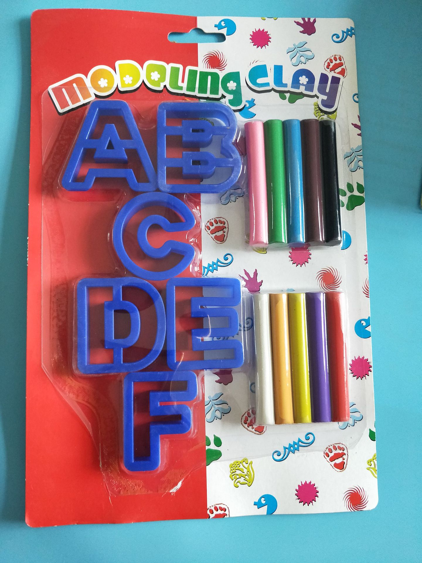6/8 Assorted Colour Modelling Clay, High Quality 6/8 Assorted Colour ...