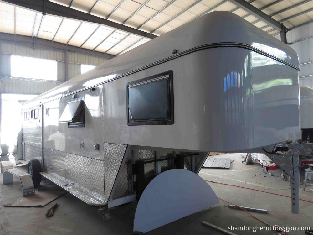 Gooseneck Horse Floats For 2/3/4 Horses, High Quality Gooseneck Horse ...