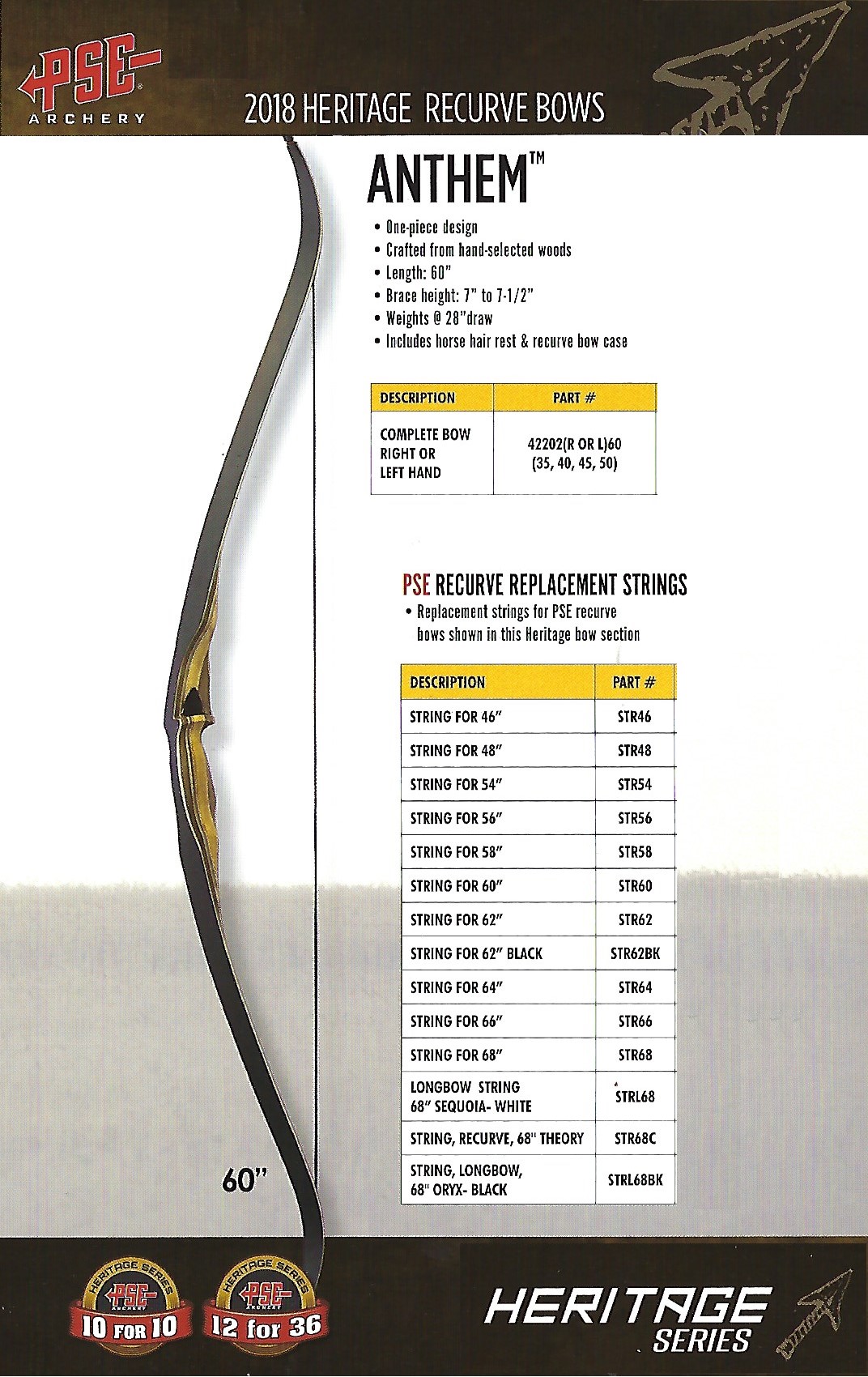 Pse - Anthem Recurve Bow คุณภาพสูง Pse - Anthem Recurve Bow บน bossgoo.com