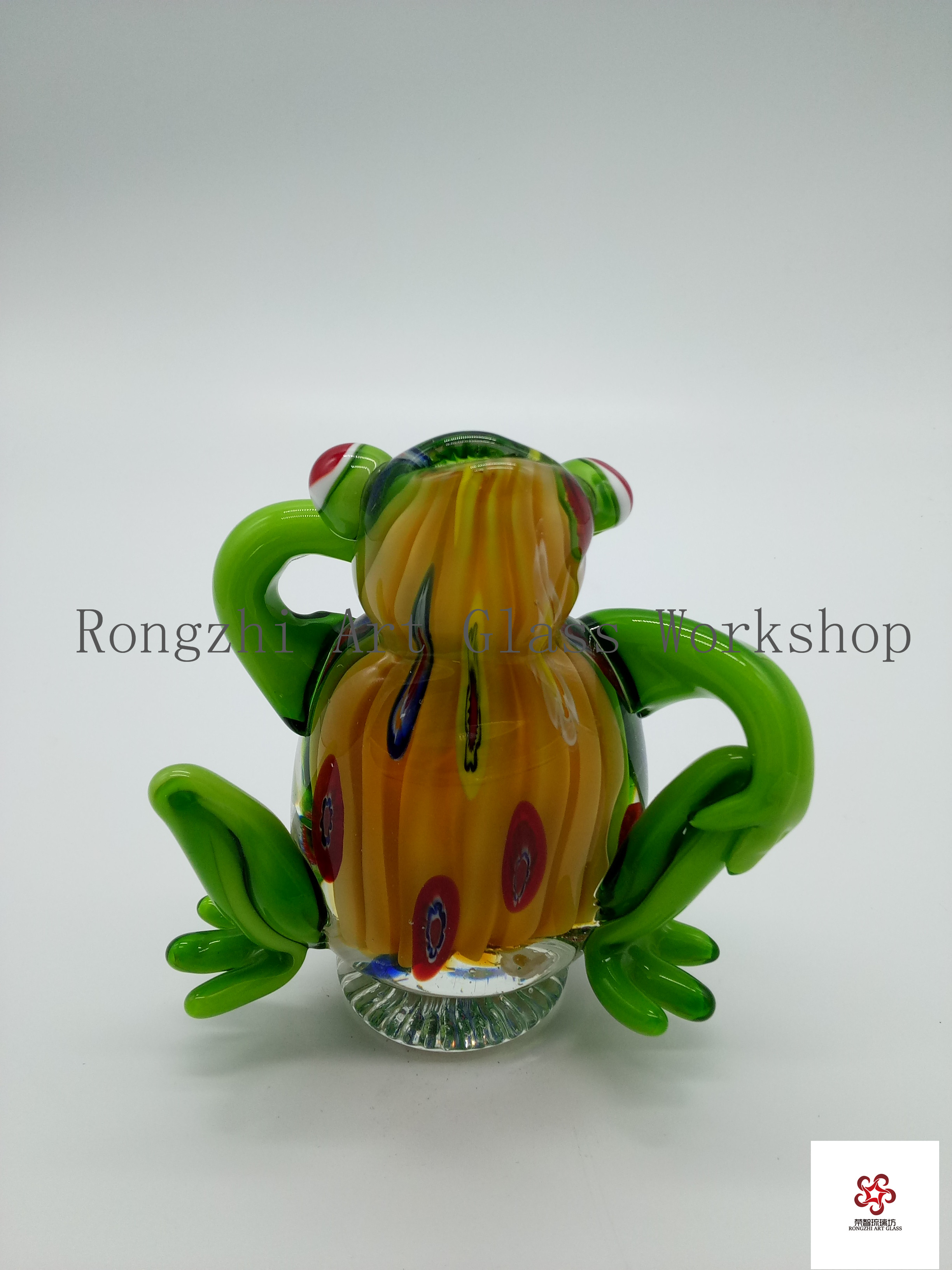 Sitting Frog Glass Sculpture, High Quality Sitting Frog Glass Sculpture ...