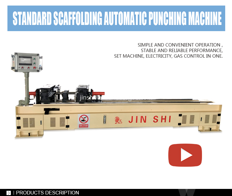 Scaffolding Standard Punching Machine, High Quality Scaffolding ...