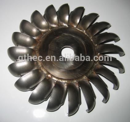 Turgo Hydropower Turbine Runner, High Quality Turgo Hydropower Turbine ...