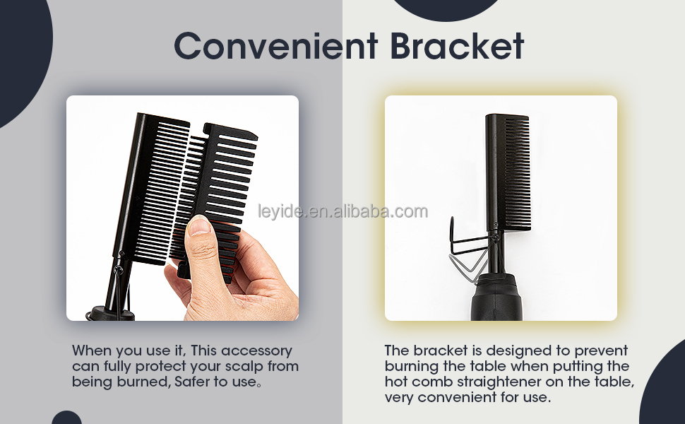 Wholesale/retail Electric Hot Comb Dual Voltage Copper Heater Hair ...