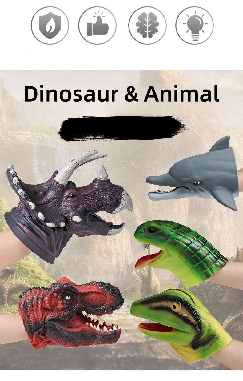 Interactive Soft Animal Hand Puppets: Perfect For Kids' Creative ...