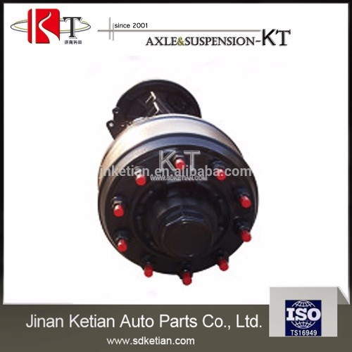 12 Ton German Type Semi-trailer Rear Axle, High Quality 12 Ton German ...