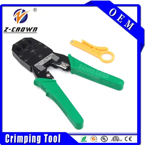 Rj45 Crimp Rj45 & Rj11 Dual Use Crimping Tool Network Cable Plier, High ...