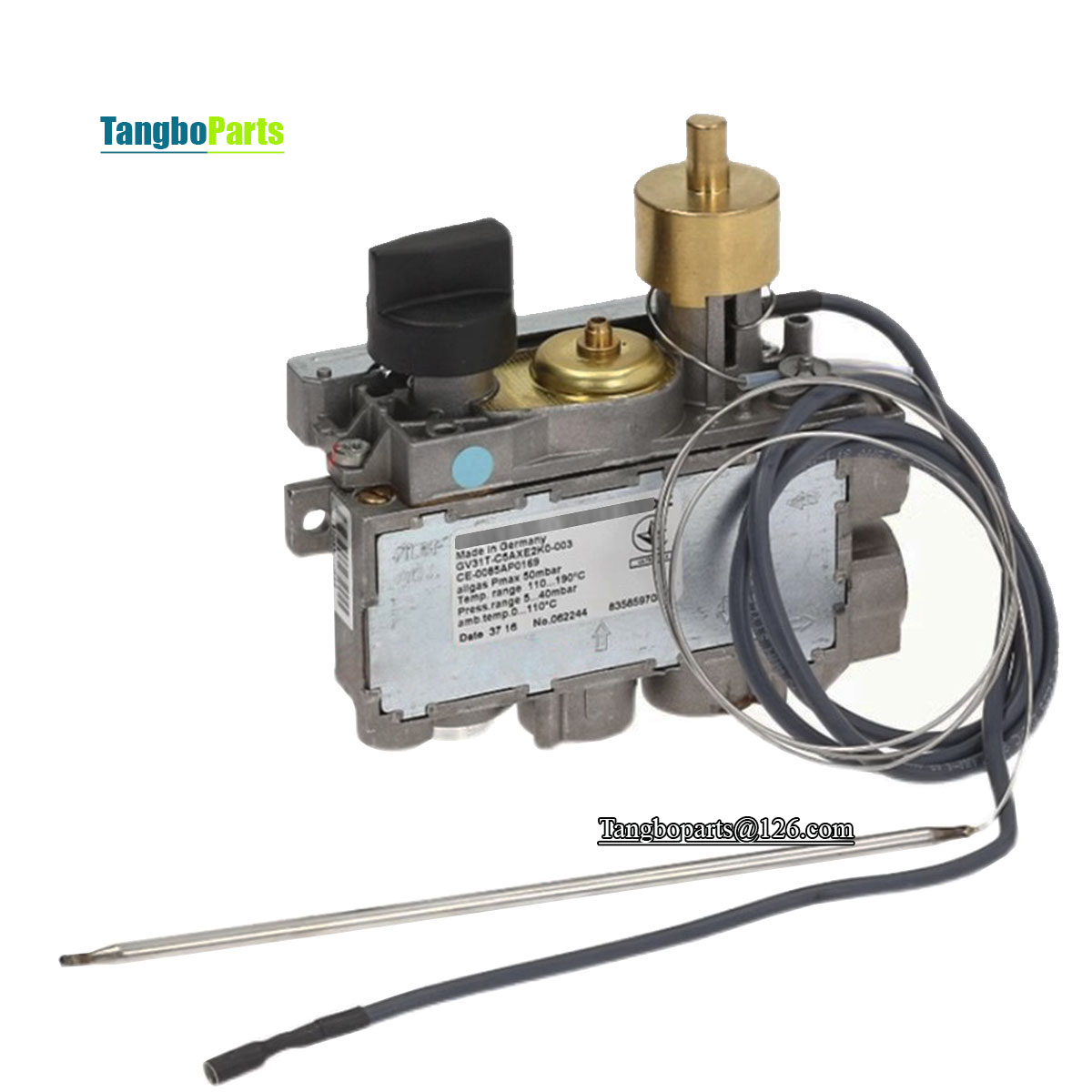 Electrolux Fryer Gas Valve Assembly Thermostat 110-190 Degree Gv31t ...