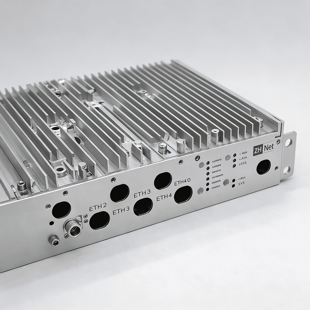 Extruded Aluminum Enclosure Machining Parts, High Quality Extruded ...