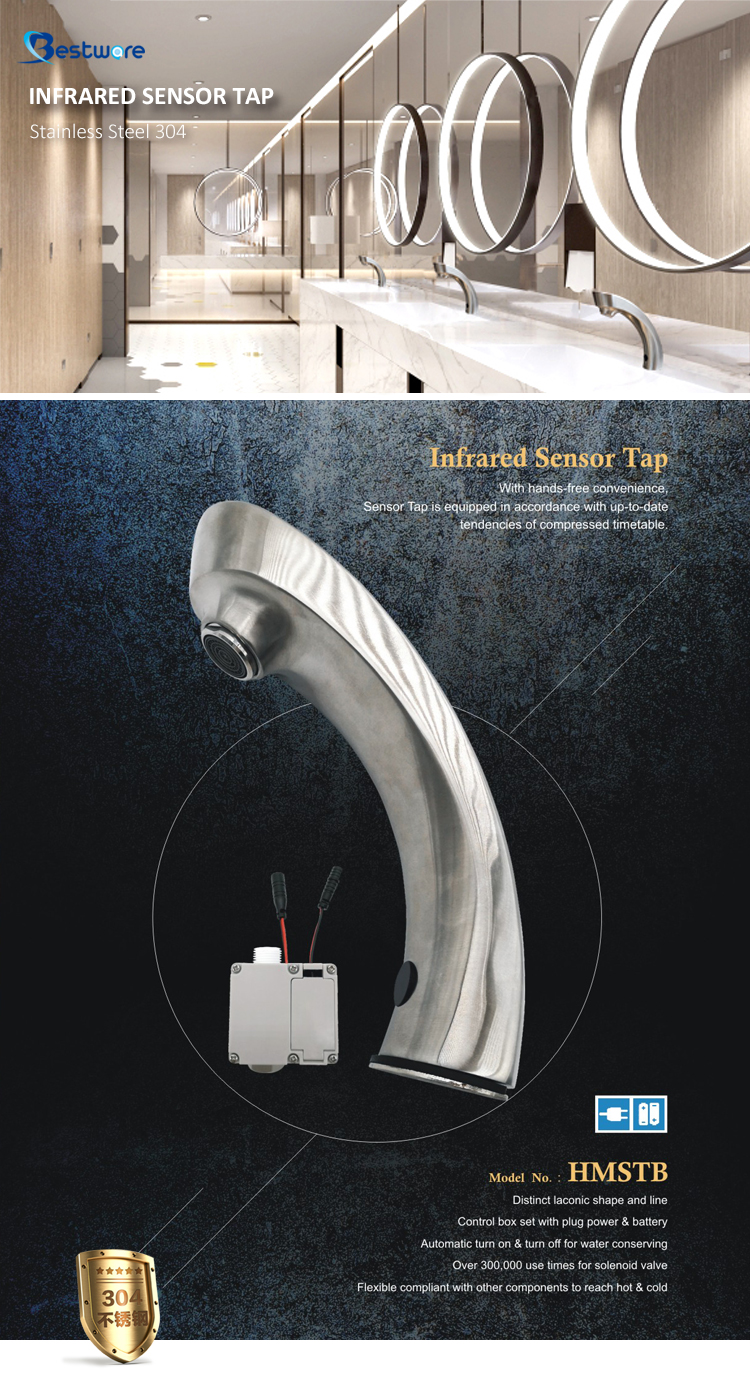 Watermark Automatic Wash Basin Sensor Faucet, High Quality Watermark ...