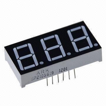 7 Segment Numeric Led Display With 0.56 Inch Three Digits, Industrial ...