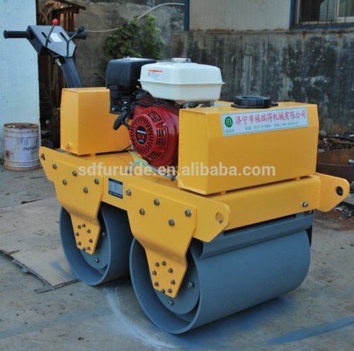 Double Drum Mini Road Roller Compactor Tandem Vibratory Roller For Sale ...