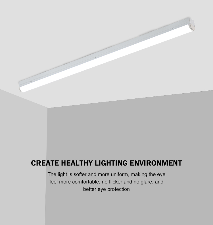 Surface-mounted Slim Linear Led Batten Lights: 13w - 60w Options, High ...