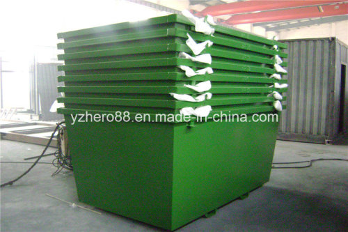 5m Waste/skip/rubbish/trash/dust Bin (chain Lift Bin), Bossgoo.com의 고품질 ...