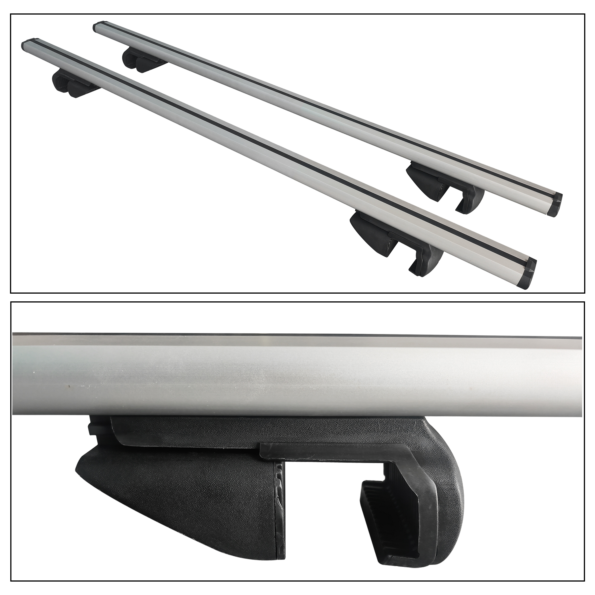 Yuhang Universal Roof Rack Bar With Plastic Feet In Aluminum Alloy ...