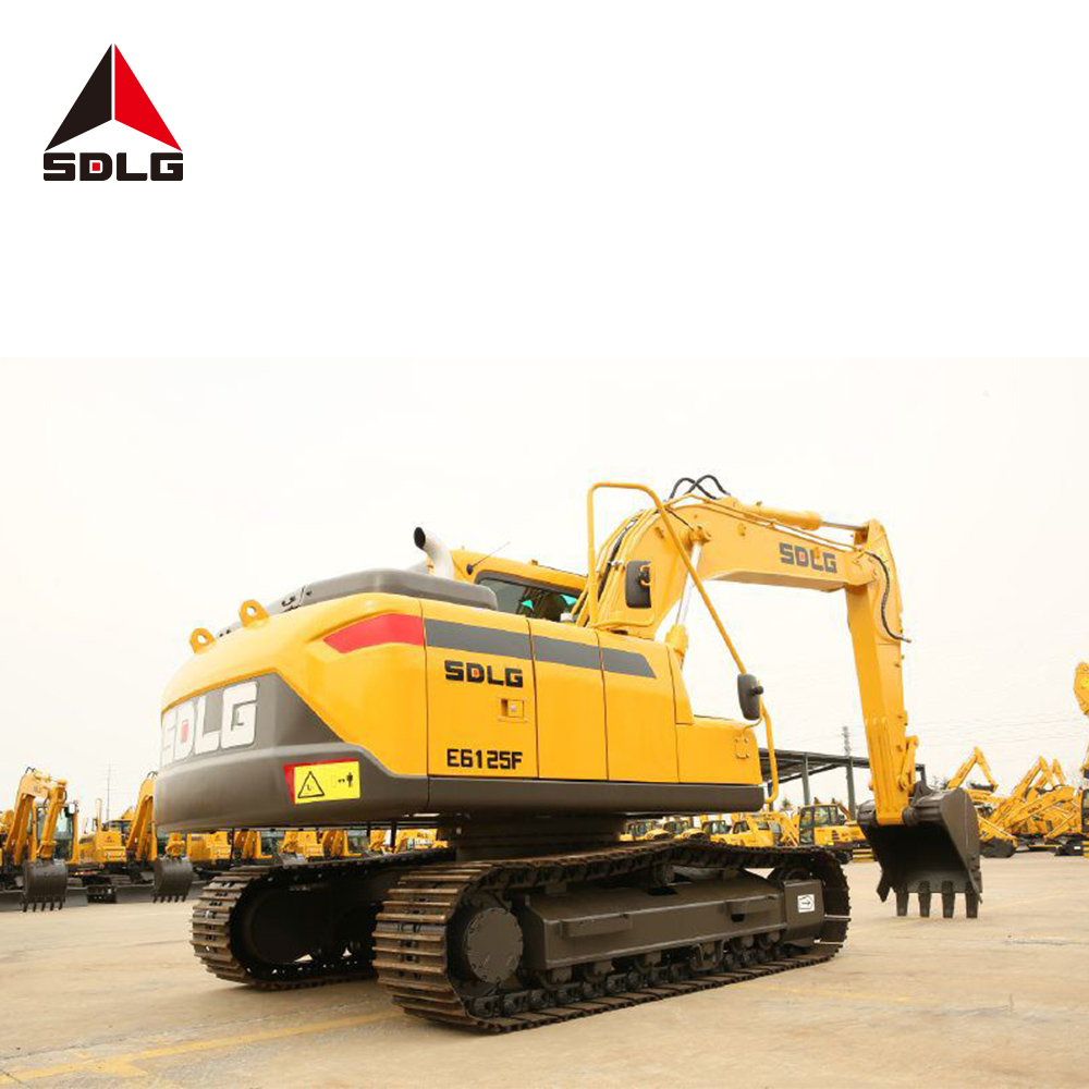 Sdlg E6125f Chinese Mini Bagger Digger 12 Ton Crawler Excavator For ...