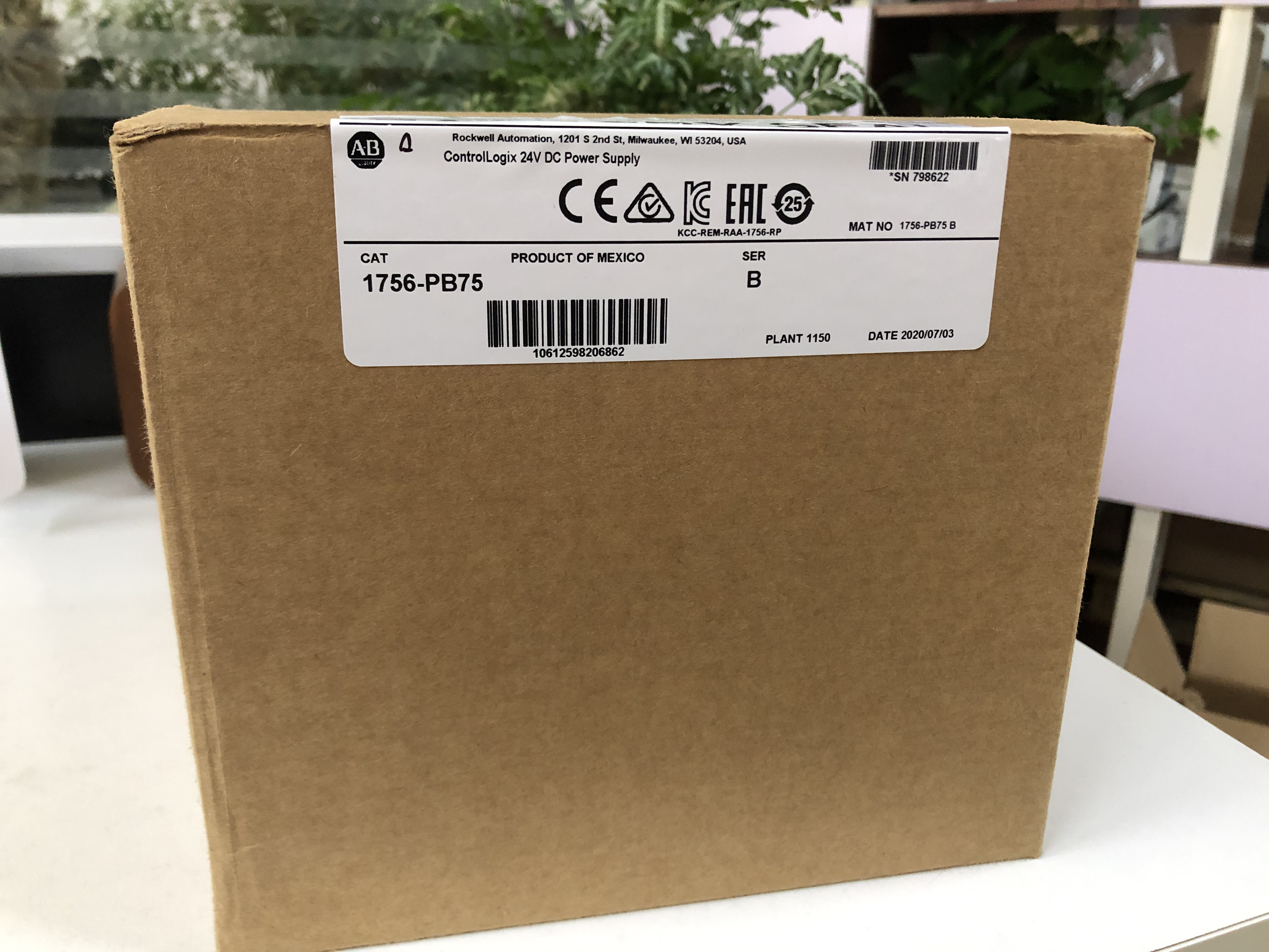 24v Dc Contrologix 표준 전원 공급 장치 -1756 -pb75, Bossgoo.com의 고품질 24v Dc ...