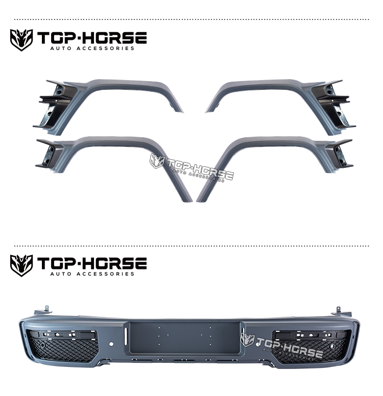 Brabu-s Body Kit For G-class W463a Bumper Fender Flare Grille, High ...