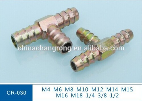 Tee Fitting Three Ways Fitting Pneumatic Tee Fitting Brass Tee Fittings ...