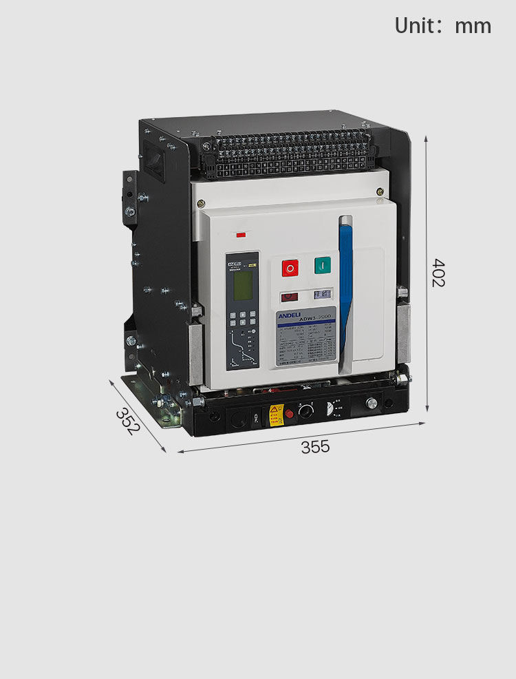 Delixi Acb 1200 Amperes 3phase 4pole Dw16 1600 380v Gcb Blister Circuit ...