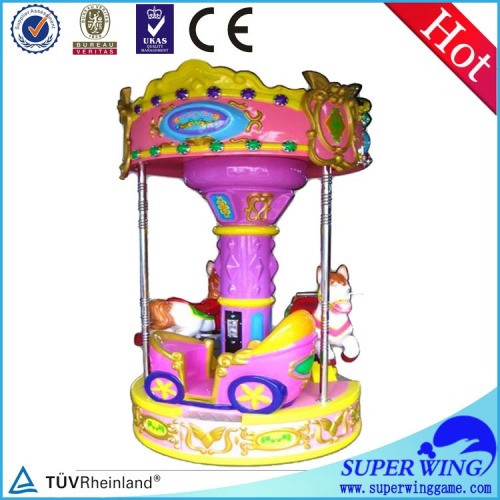 3 Seats Carousel Amusement Rides Carousel For Sale, High Quality 3 ...