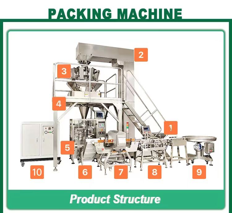 Auto Weighing Spaghetti And Pasta Packaging Machine, High Quality Auto ...