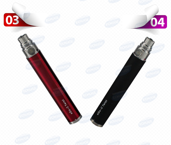 Unique E Cig Usb Charger Ego C Twist Battery With Ce5+ Atomizer, High ...