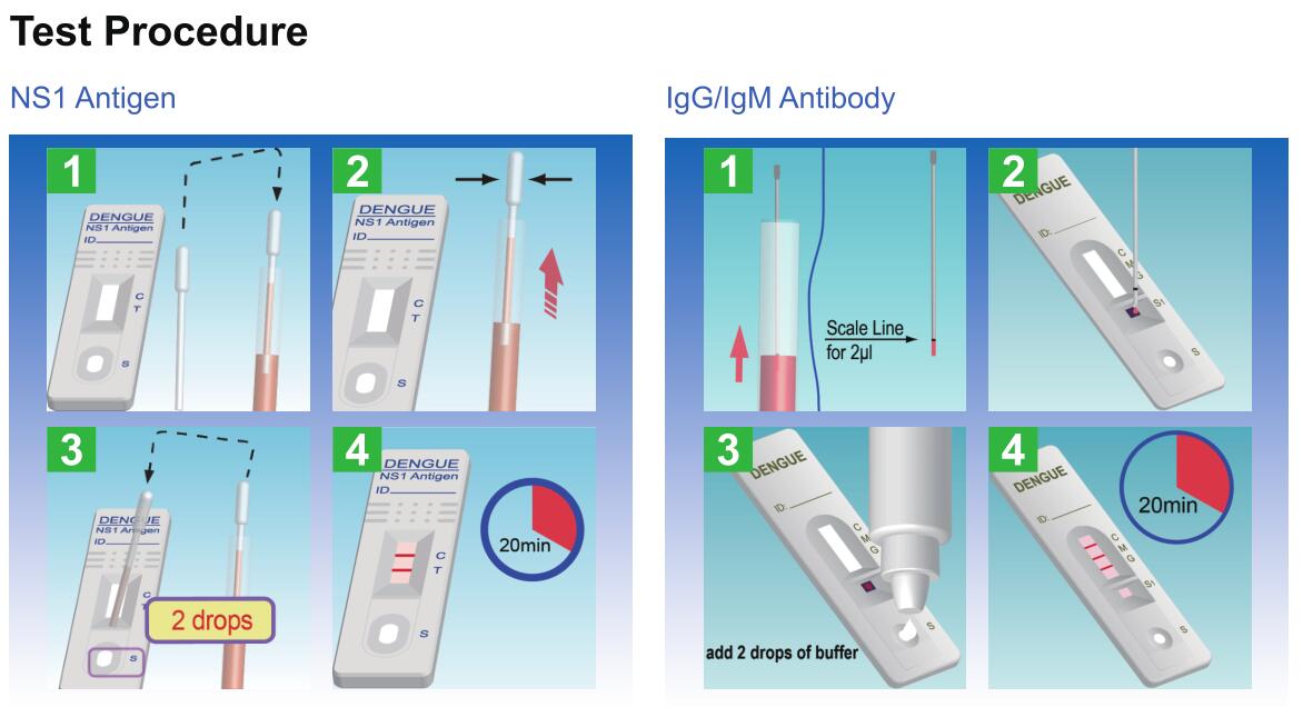 Dengue Self Rapid Test Kit, High Quality Dengue Self Rapid Test Kit on ...