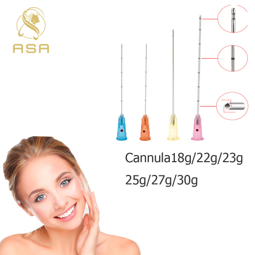 Hskinlift Fine Blunt Tip Disposable Micro Cannula 23g25g50mm, High ...