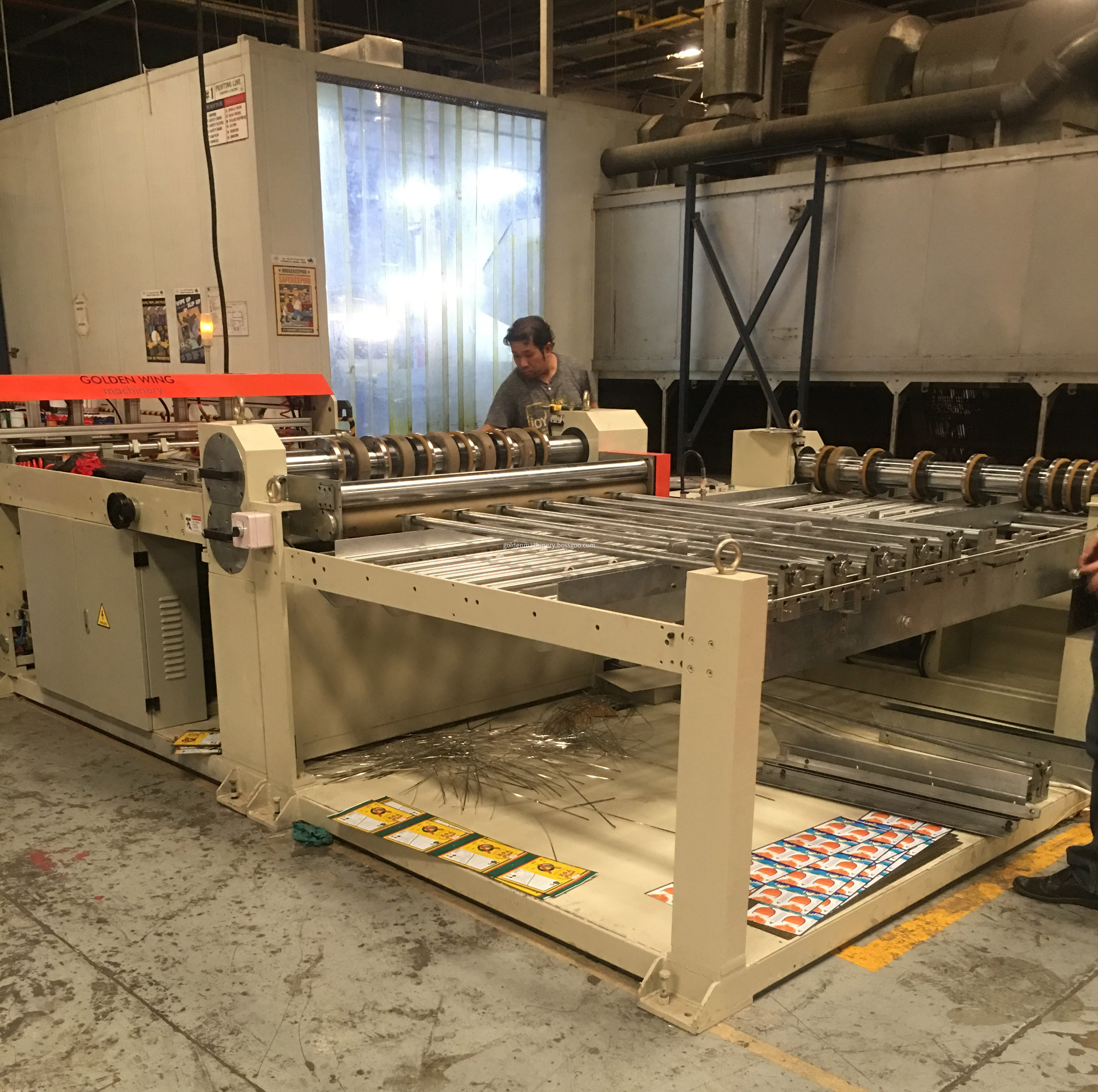 Duplex Slitter Tinplate Sheet Cutting Machine, High Quality Duplex ...