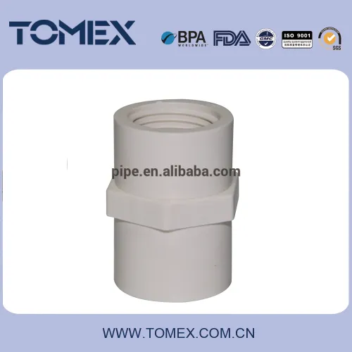Astm D2466 Water Pvc Pipe Fittings 6 Inch Pvc Pipe Fittings, High ...